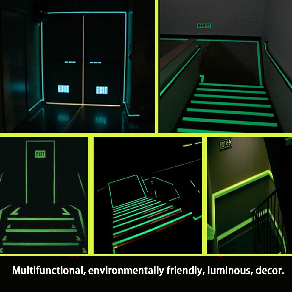 Luminous Glow Tape Self-Adhesive Night Glowing Tape - InMall