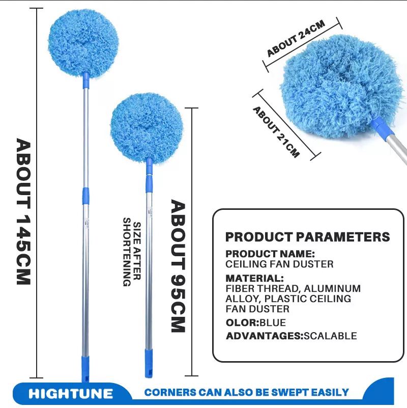 Extra Large Microfiber Feather Duster Flexible Ceiling - InMall